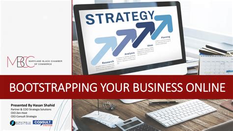 Bootstrapping Your Business Online Webinar Strategia Solutions