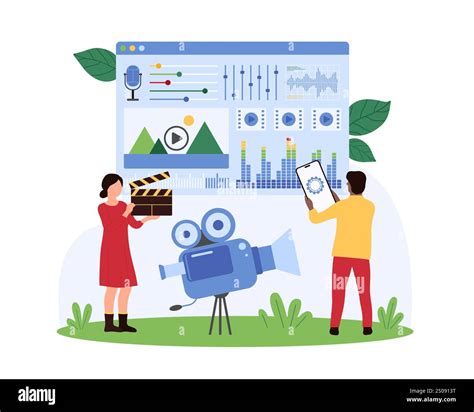 video production and editing film montage content generation tiny