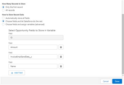 Send An Email With An Invoice In Salesforce Flow Office File Creator Advanced Office File
