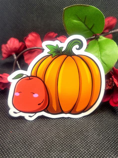 Junimo Pumpkin Stardew Valley Sticker Etsy