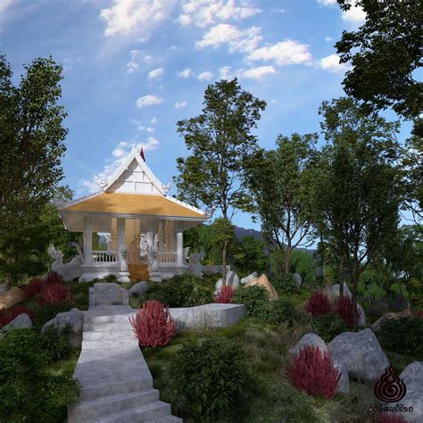 งานออกแบบศาลาไหว้พระธาตุ สุโขทัย ⚪️รับออกแบบ ก่อสร้าง อาคาร ศาสนสถาน งานปูนปั้น ⚪️รับเขียนแบบ