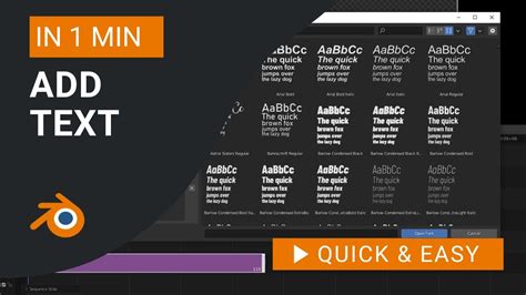 How To Add Text In Blender Video Editor At Marilyn Goff Blog