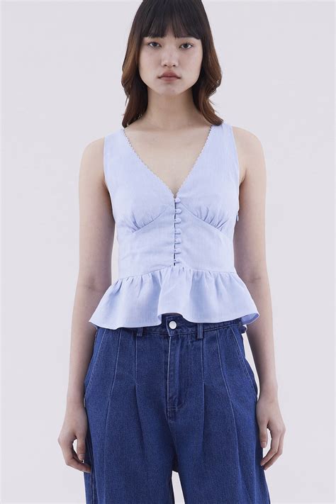 Buy Robina Cross Back Top Online Stylish And Versatile Woman Tops The Editors Market