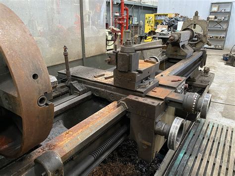 Clausing Lathe J M Wood Auction Company Inc