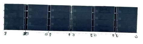 Dandb J8 Audiotechnik Large Format 3 Way Line Array Loudspeaker Lot Of 2