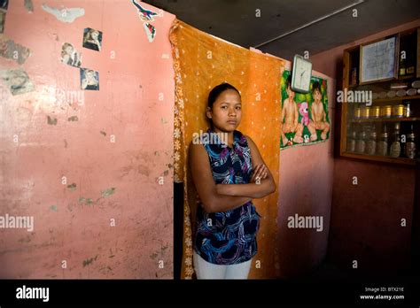 Young Girl Working In The Bar As Men Entertainer Kathmandu Nepal
