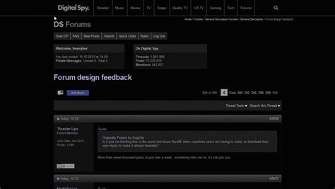 Digital Spy Forums Dark