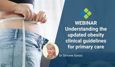 Webinar Understanding The Updated Obesity Clinical Guidelines