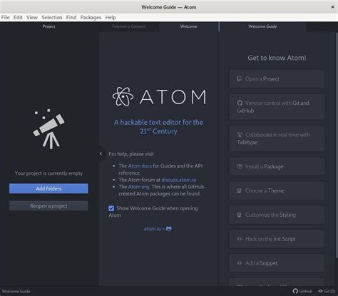 How To Install Atom Text Editor On Ubuntu 2004 Lts Idroot