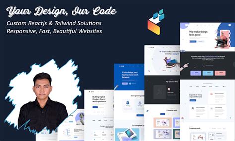 Convert Your Custom Design To Reactjs And Tailwind Css By Teguhdevs Fiverr