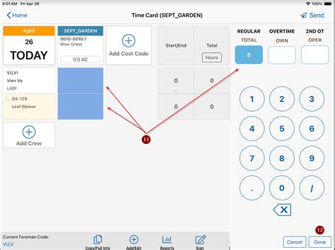 How To Create A Time Card In Hcss Field
