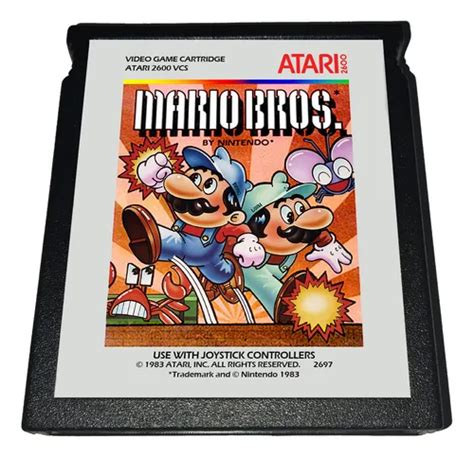 Jogo De Atari Mario Bros Temos Outros Jogos Frete Gr Tis
