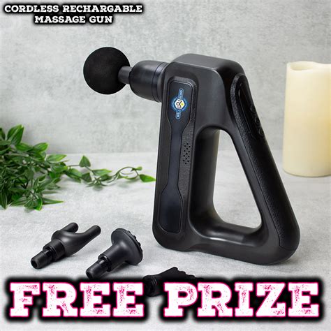 Free Competition Cordless Rechargeable Massage Gun Apex 66