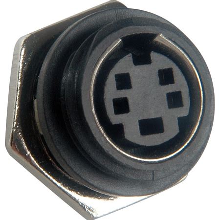 4 Pin SVHS Chassis Mount Connector