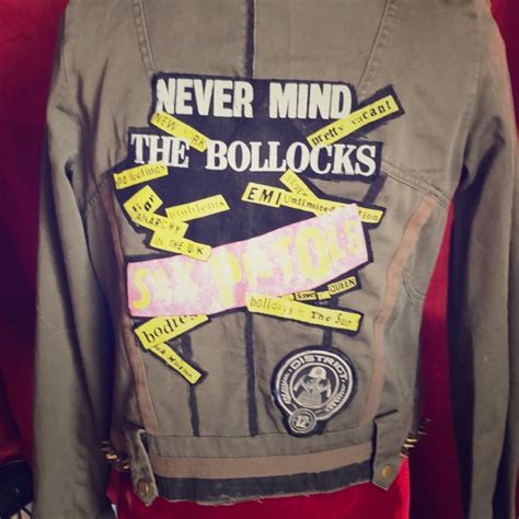 Jackets Coats Sex Pistols Military Cut Punk Jacket Poshmark