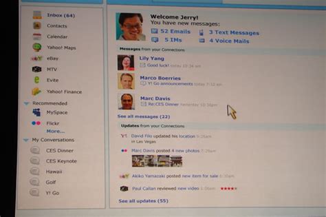 Social Yahoo Mail From Contacts To Connections