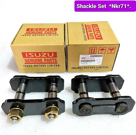 Shackle Set Anting Anting Per Depan Isuzu Elf Nkr 71 Original 1pc
