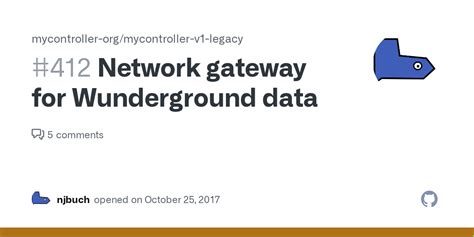 Network Gateway For Wunderground Data · Issue 412 · Mycontroller Orgmycontroller V1 Legacy