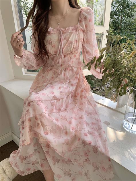 빅사이즈 꽃무늬원피스 롱원피스 비치원피스 휴양지원피스 레이어드원피스 스퀘어넥원피스 하객원피스 여름원피스