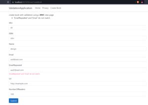 How To Implement Server And Client Side Validations In Asp Net Core Mvc And Razor Pages