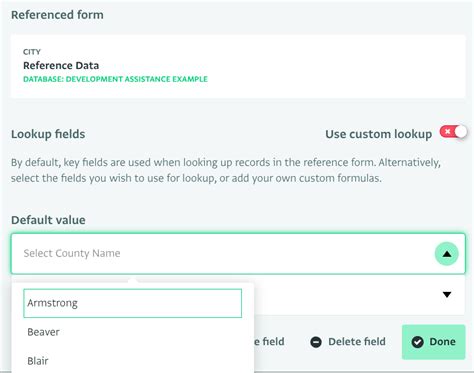Adding A Default Value To A Field Activityinfo Information Management Software For Mande
