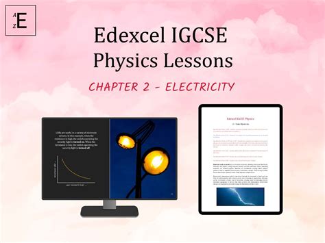Edexcel Igcse Physics Lessons Chapter 2 Electricity Teaching Resources