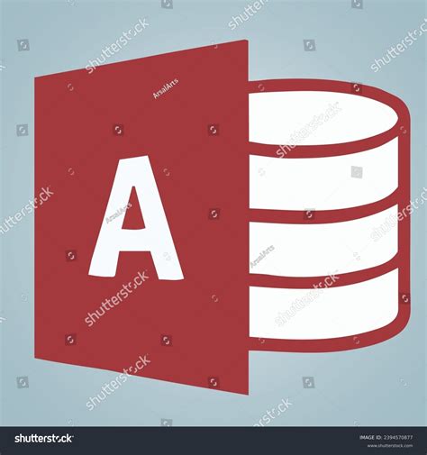 Access Icon Set Microsoft Office App Stock Vector Royalty Free 2394570877 Shutterstock