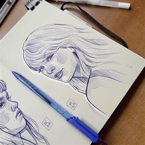 Daily Pen Sketch Insta Rensketchy R Sketches