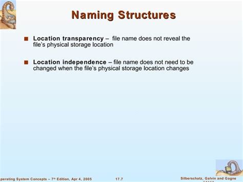 Chapter 17 Distributed File Systems Ppt