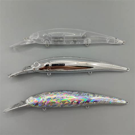 Holographic Lure Blanks Foiled Fishing Lure Blanks Custom Lure Online