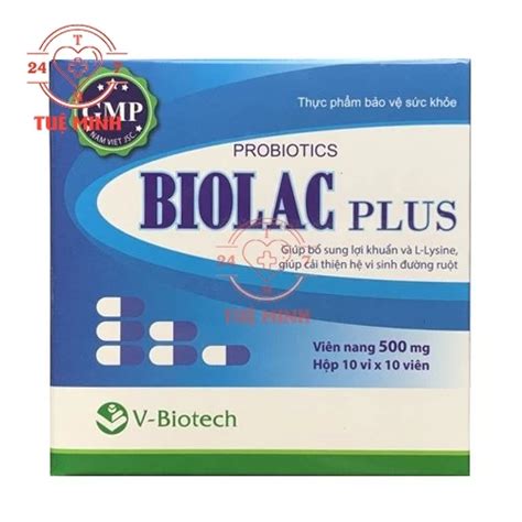 Biolac Plus Viên Chính Hãng Bán Tại Nhà Thuốc Tuệ Minh