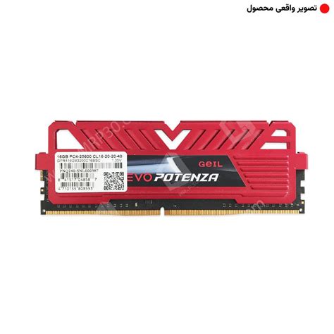 رم گیل 16 گیگ Geil Evo Potenza 16gb Ddr4 3200mhz قیمت و خرید