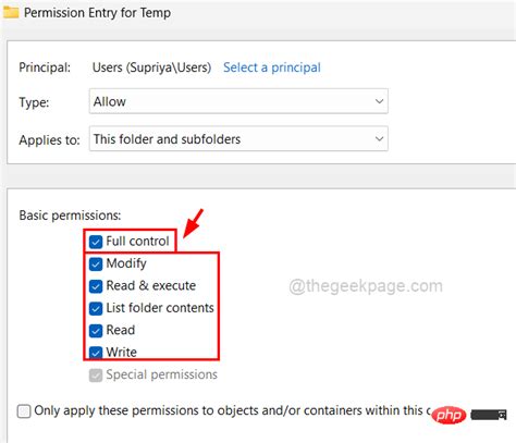 internal error unable to create temporary directory [resolved] common