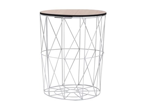 Table Basse Blanc Ø 47cm