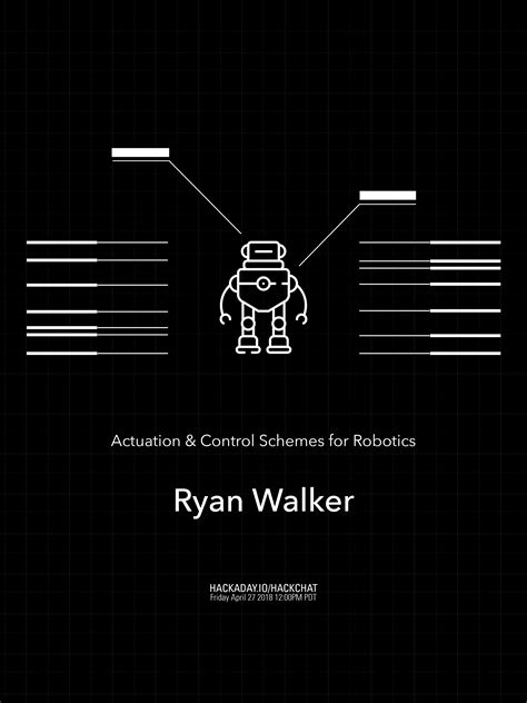 Friday Hack Chat Control Schemes For Robotics Hackaday
