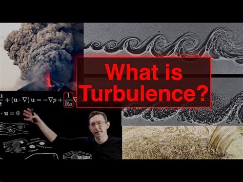 Free Video What Is Turbulence Turbulent Fluid Dynamics Are Everywhere From Steve Brunton
