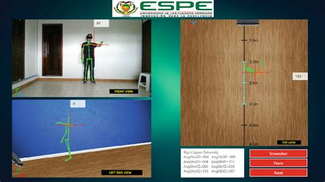 Screen Capture Of The Multipoint Virtual Goniometer Download