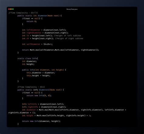 shekhar singh on linkedin codinglife dsa trees diameteroftree optimised