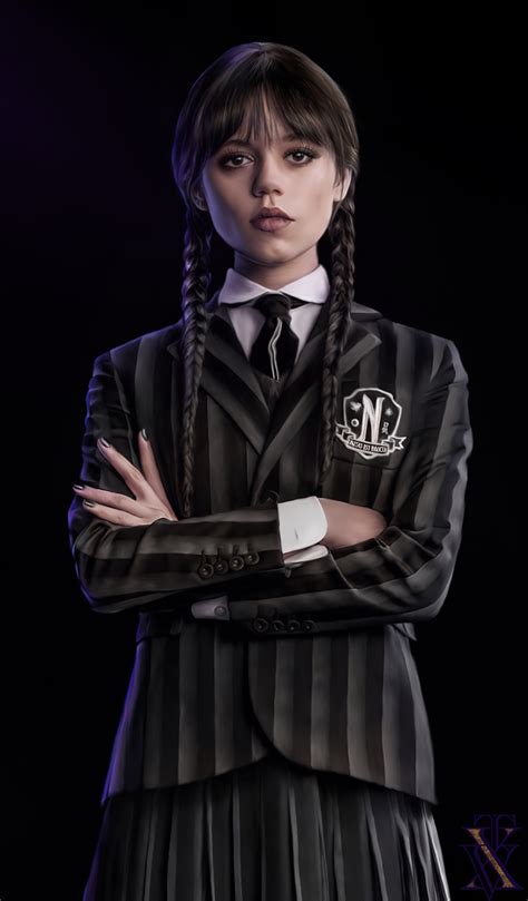 Wednesday Addams By Iivva On Deviantart Wednesday Addams By Iivva On Deviantart