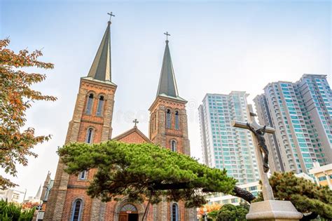 Daegu Jeil Church At Namseong Ro In Daegu Korea Editorial Photography