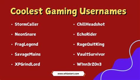 Awesome Gaming Usernames To Level Up 🎮 In 2025 Funny Gamer Names How To Memorize Things