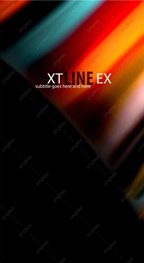 흐림 컬러 웨이브 라인 추상적 인 배경 포스터 템플릿 Psd 다운로드 디자인 자료 다운로드