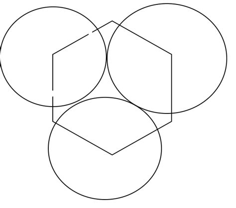 Calculate The Size Of A Polygon Given The Number And Radius Of Circles That Are On The Perimeter