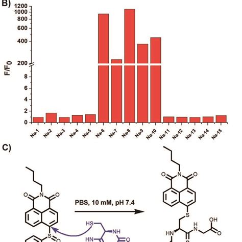 Structures Of Candidate Probes And Their Fluorescent Responses Towards