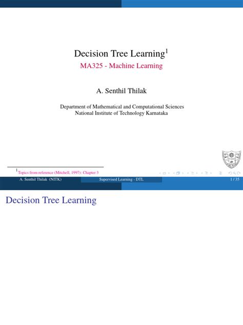 04 Decision Tree Learning Pdf Algorithms Cognition
