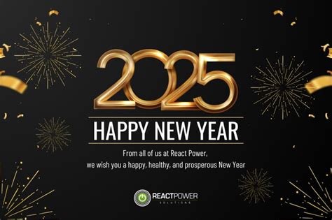 react power solutions on linkedin happynewyear reactpower 2025goals