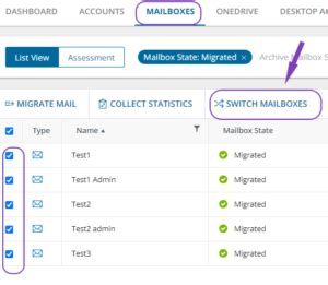 Part 2 How To Migrate Accounts Mailboxes In A Collection On Quest On Demand Migration ODM
