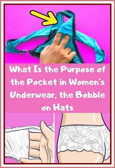 What Is The Purpose Of The Pocket In Women S Underwear Health Plus Simple Health Health Check