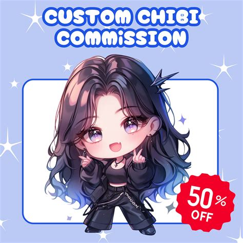 Custom Chibi Chibi Character Custom Chibi Commission Chibi Fanart High Quality Custom