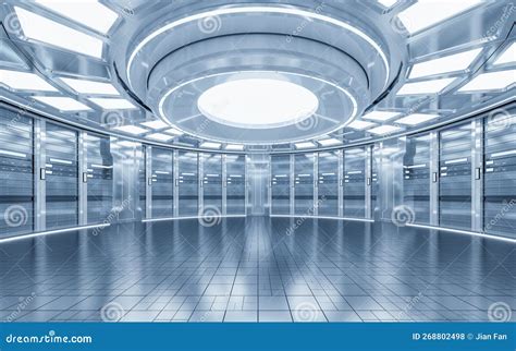 Sever Racks And Data Center Big Data And Cloud Computing Concept 3d